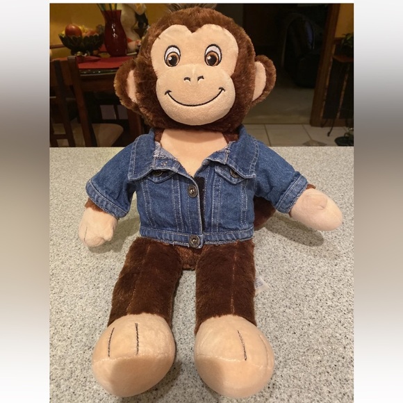 Build-A-Bear | Toys | Build A Bear Monkey Plush Brown 8 Stuffed Animal ...